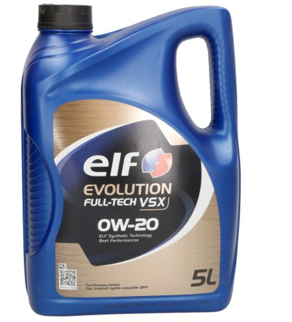 ELF 0W20 5L EVOLUTION FULL-TECH VCX - Elf motorolie - Industri Kemi ApS