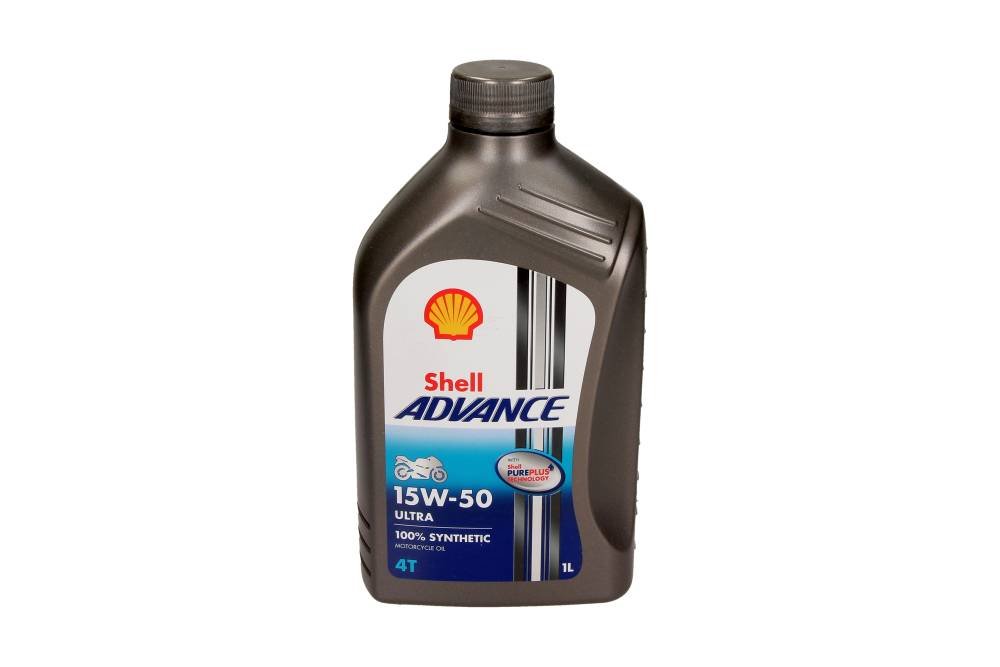 SHELL 15W50 1L ADVANCE ULTRA 4T - Shell motorolie - Industri Kemi ApS