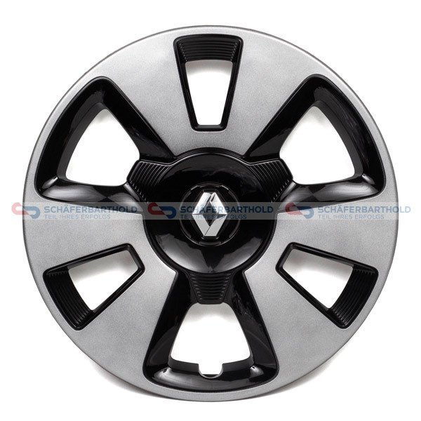 Hjulkapsel 15-sort/sølv RENAULT OE - Original RENAULT navkapslar och ...