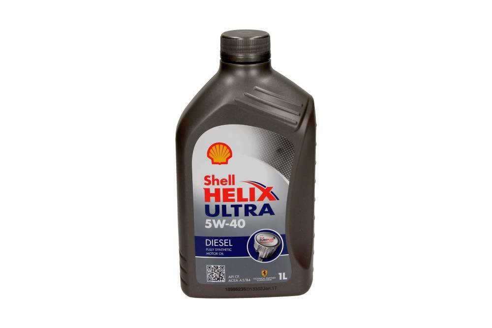 SHELL 5W40 1L HELIX ULTRA DIESEL - Shell motorolie - Industri Kemi ApS