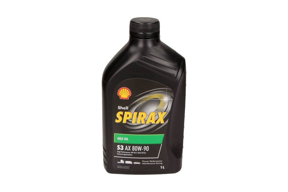 SHELL 80W90 1L SPIRAX S3 AX - Shell Gearolie - Industri Kemi ApS