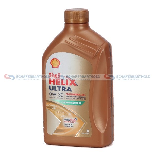 Shell 0W30 Helix Ultra Prof. AJ-L - 1 L - Shell motorolie - Industri ...