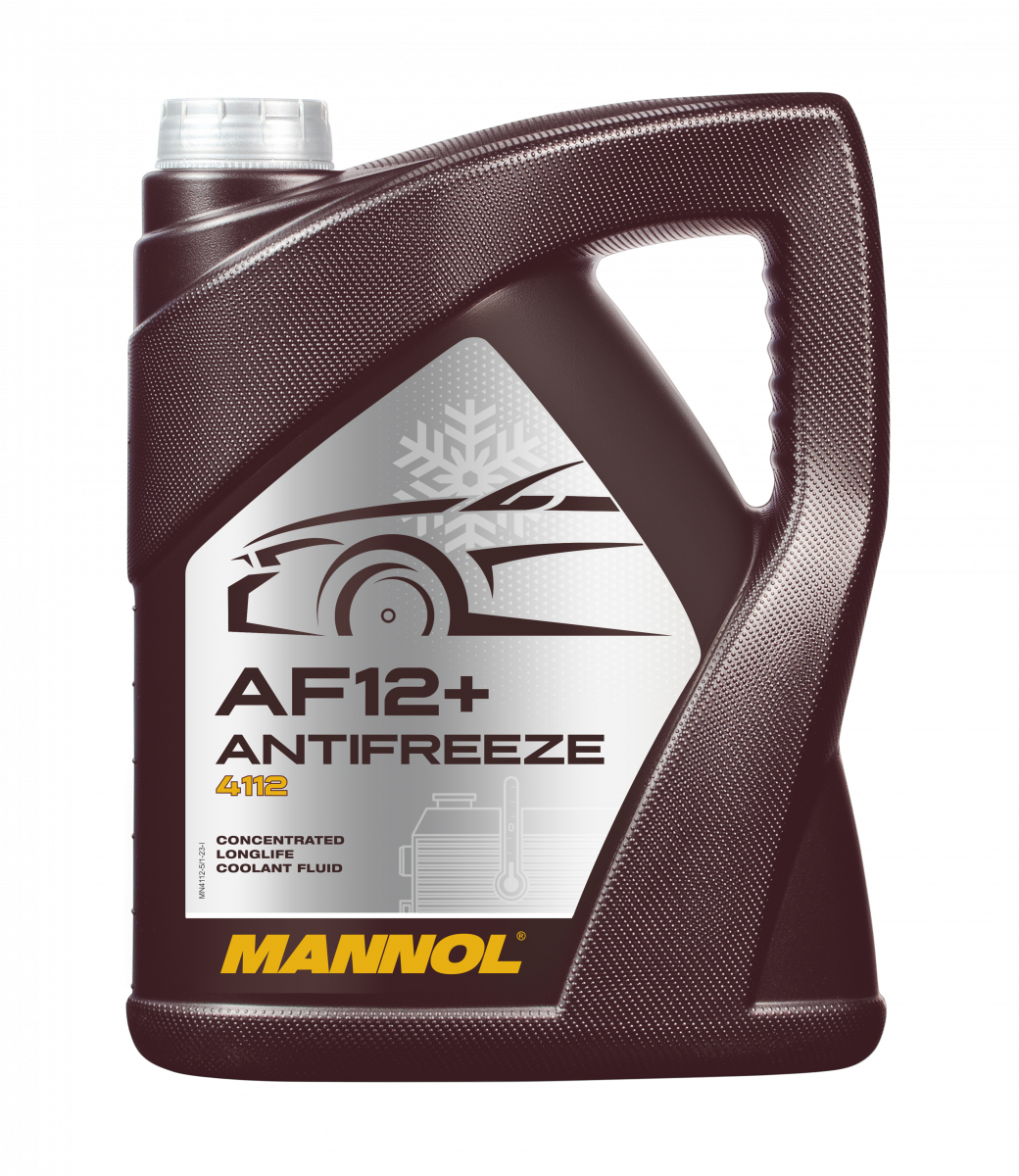 Mannol Antifreeze AF12+ Longlife - 5L - Kølervæske - Industri Kemi ApS