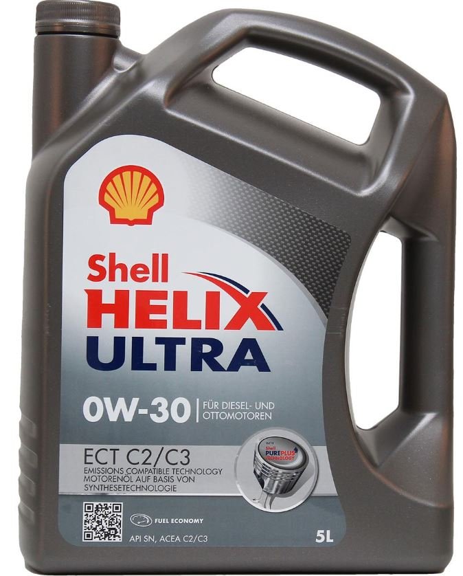 Shell Helix Ultra ECT C2/C3 0W30 - 5 L- Tryk her